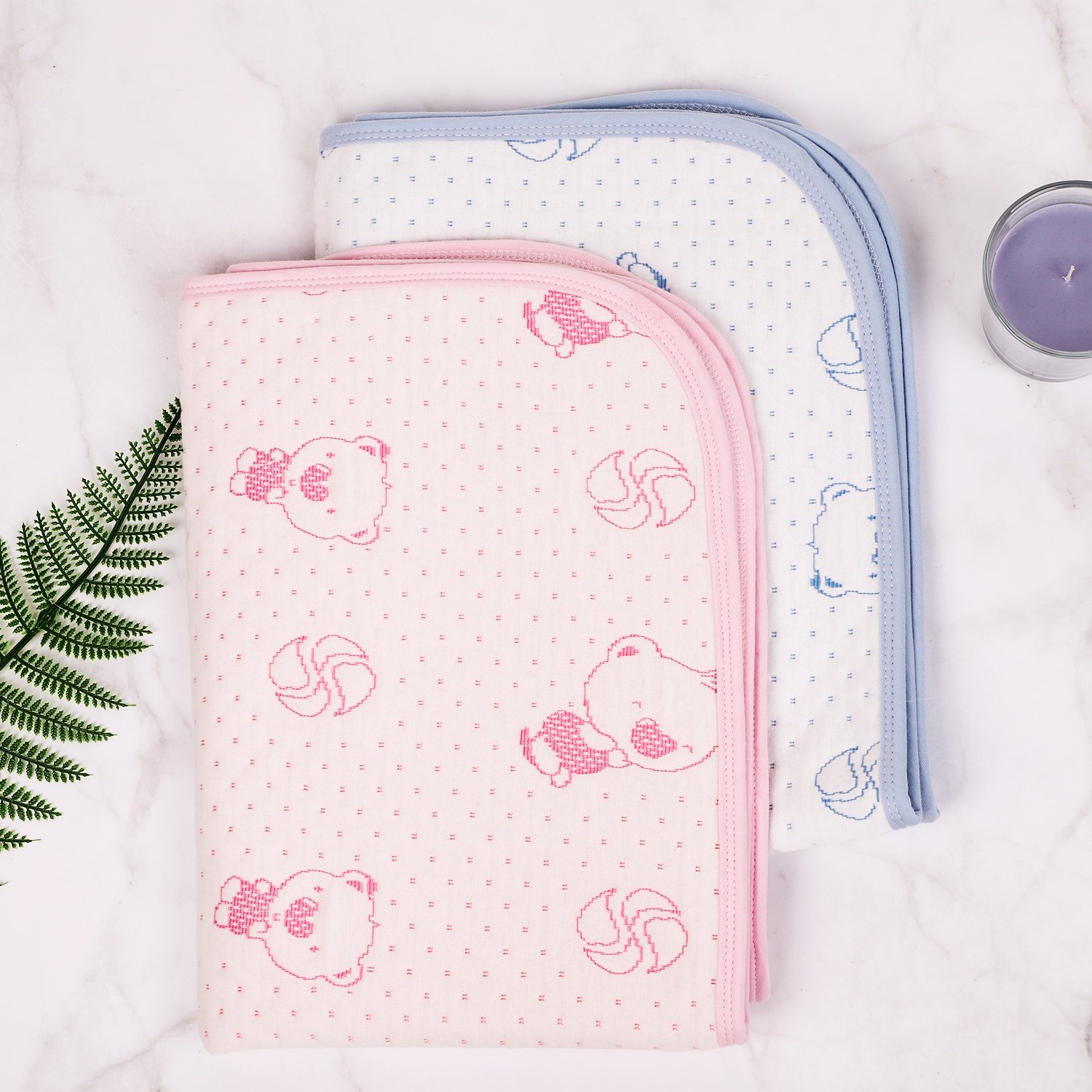 Cartoon Waterproof Changing Pads Breathable Leak-Proof Baby Urine Pad Mat Reusable Mattress Sheet Protector Pad Washable Incontinence Bed Pad for Bed Wetting Cute Bear Toddler Soft Cotton Urine Pad