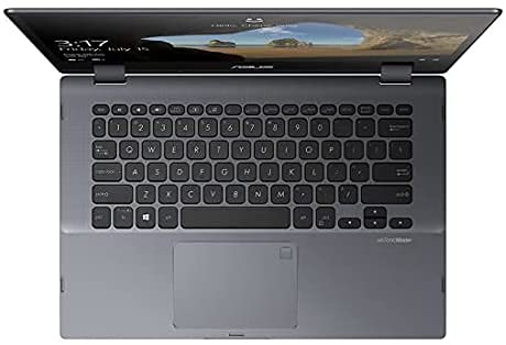 ASUS Vivobook Flip 14" FHD 2-in-1 Touchscreen Laptop | Intel Core i3-8145U up to 3.9GHz | 8GB DDR4 | 256GB SSD | Webcam | Bluetooth | HDMI | Windows 10 Home S | TWE Bundle