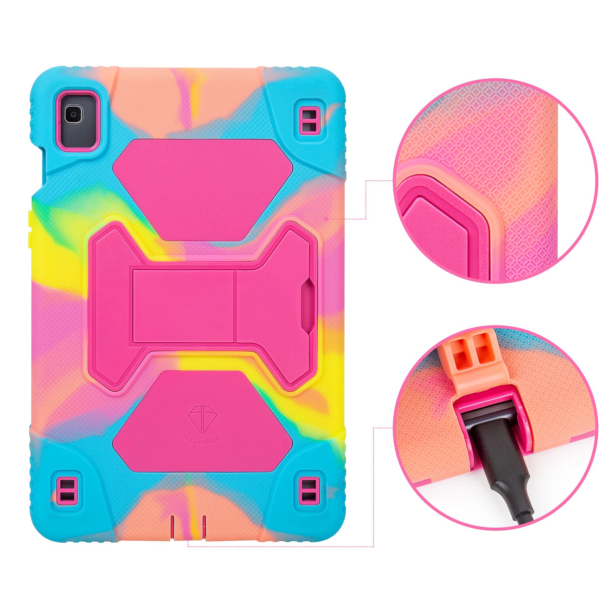 10.5 Case Shockproof Case Ultra Slim Lightweight Stand Case 10.5" SM-T720/SM-T725 2019 Release