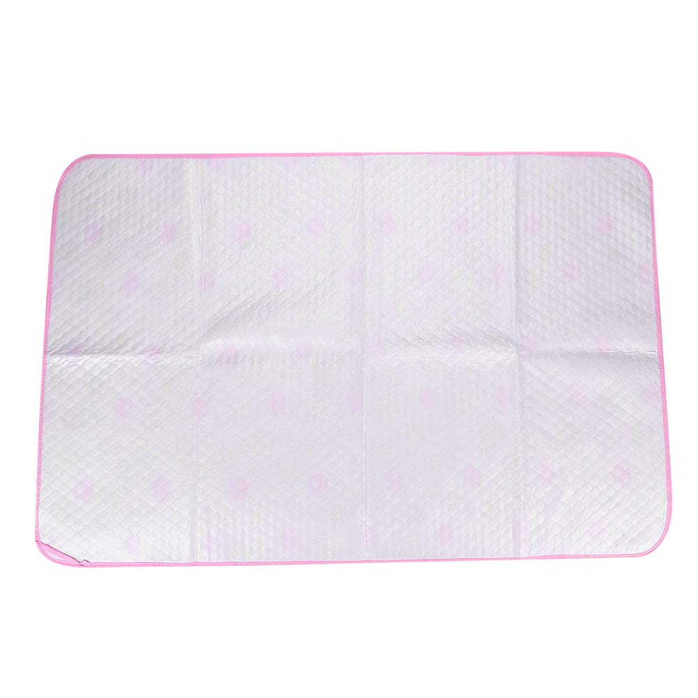 Baby Waterproof Bed Pad Reusable Bed Wetting Incontinence Cover Washable Mattress Pad Breathable Cotton Pee Pads Protector Heavy Absorbency Cartoon Urine Bed Underpad Toddler Dipper Changing Pad