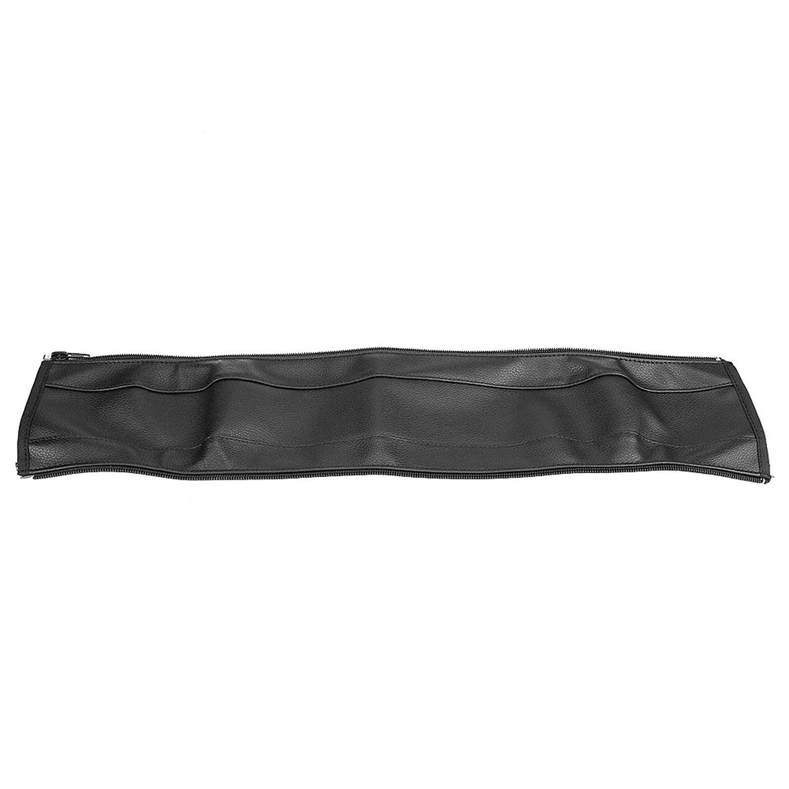 GLOGLOW Baby Stroller Armrest Handle Sleeve Cover Universal Handle Dust-Proof PU Leather Cover Pram Stroller Accessories with Zipped Closure