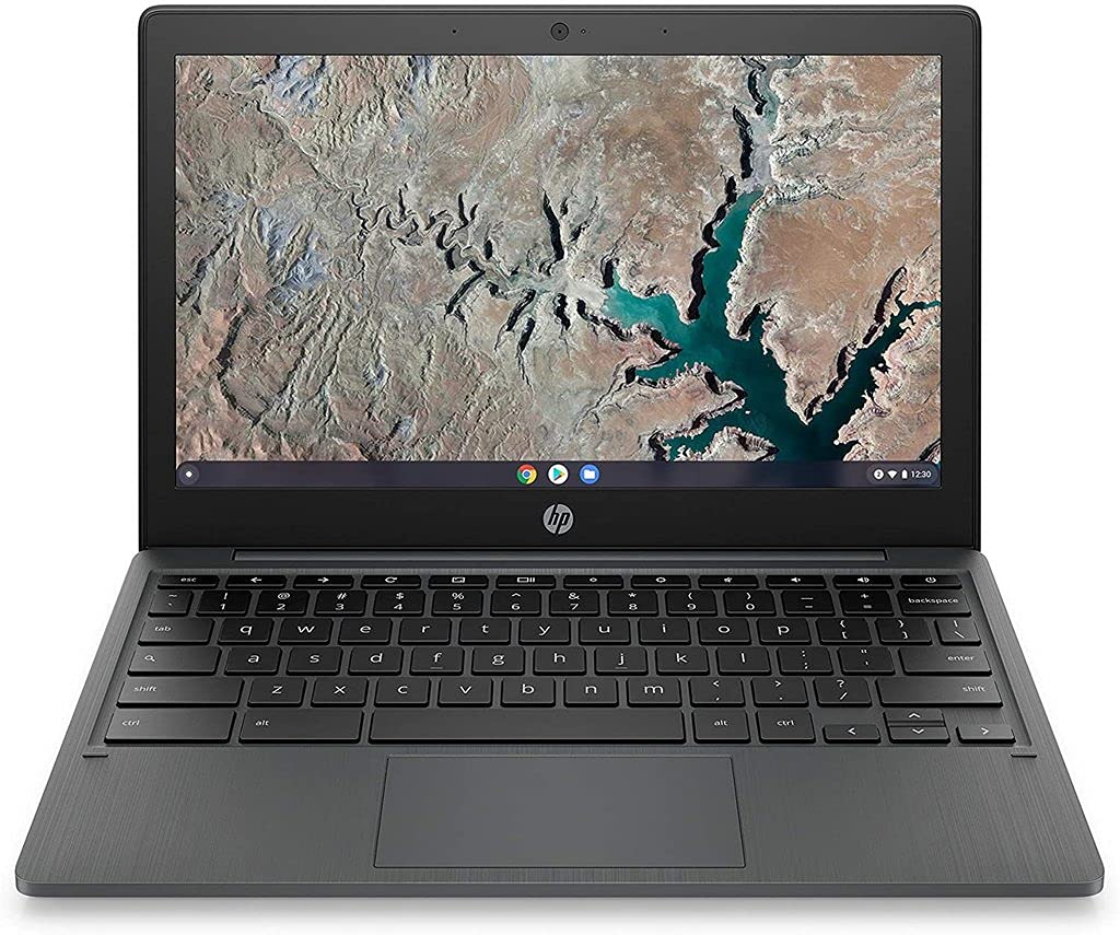HP Chromebook Laptop11a-na0081cl 11.6 inch Netbook MediaTek MT8183, 4GB RAM, 32GB eMMC Flash MediaTek Graphics, Google Chrome OS Installed, Small & Lightweight Computer Notebook PC, Ash Gray (Renewed)
