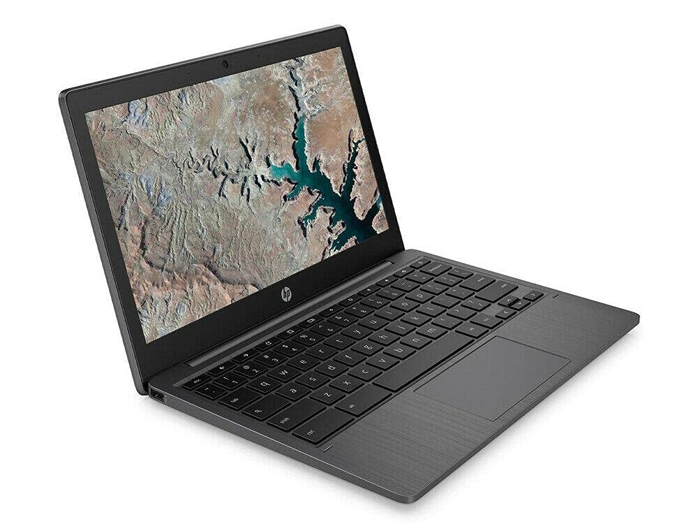 HP Chromebook Laptop11a-na0081cl 11.6 inch Netbook MediaTek MT8183, 4GB RAM, 32GB eMMC Flash MediaTek Graphics, Google Chrome OS Installed, Small & Lightweight Computer Notebook PC, Ash Gray (Renewed)
