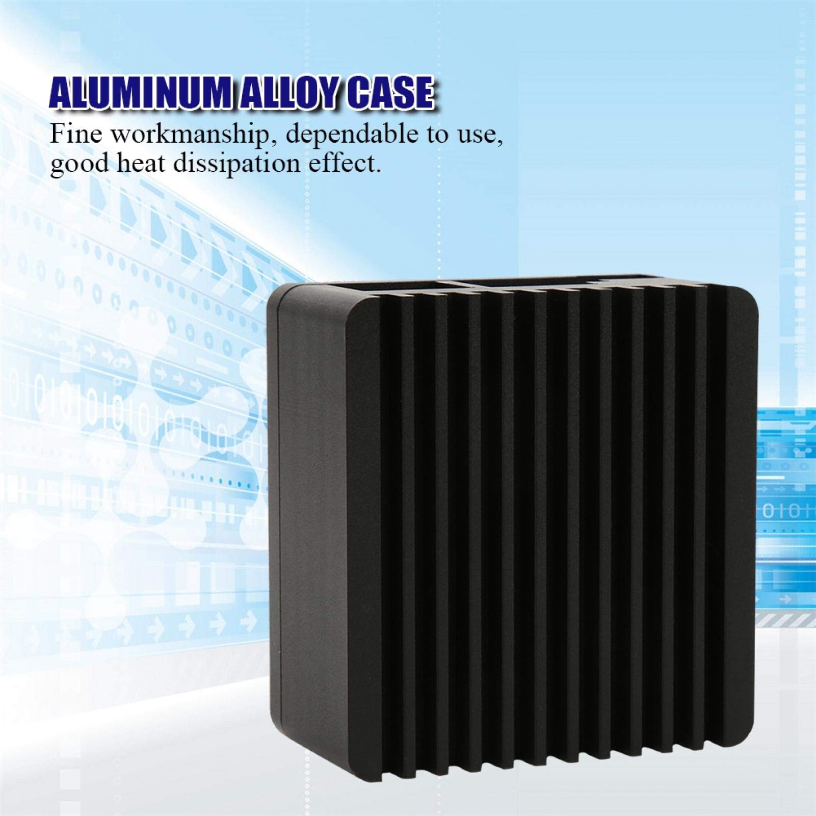 Heat Dissipation Case, Motherboard Protective Shell Accessories Aluminum Alloy Outer Casing Fit Mounting Accessories with Screwdriver, 4Pcs Screws for NanoPi R1S R2S