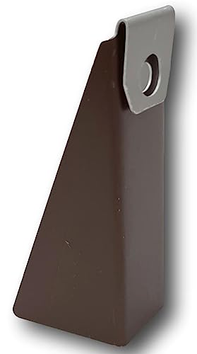 (25 Pack) K-TEC Brown Gutter Wedge for 5 Inch K-Style Gutters- Use to Level Your Gutters When Fascia is at an Angle for 3/12 Through 5/12 Roof Pitch. For Steeper Wedges Visit Our Amazon Store