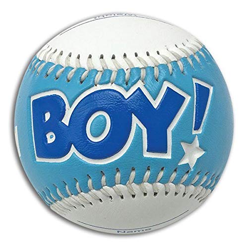 "IT'S A BOY" Baseball -BIRTH ANNOUNCEMENT/Keepsake/GIFT/BLUE - INCLUDES DISPLAY BOX/Shower/CHRISTENING/NEW BABY GIFT