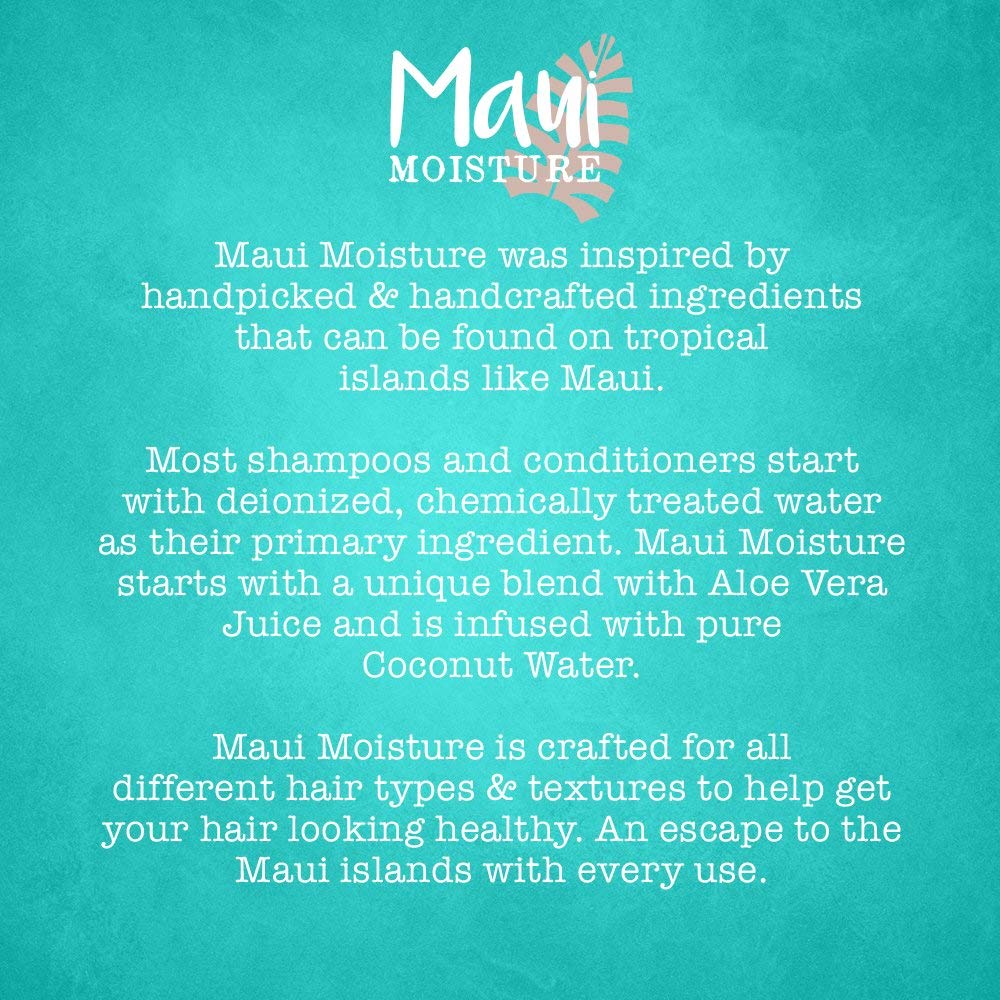 "Maui Moisture Color Protection + Sea Minerals Shampoo, Protect -Treated Tresses with Rich, Pure Algae, and Sea Kelp, Non-GMO, 13 Fl Oz"