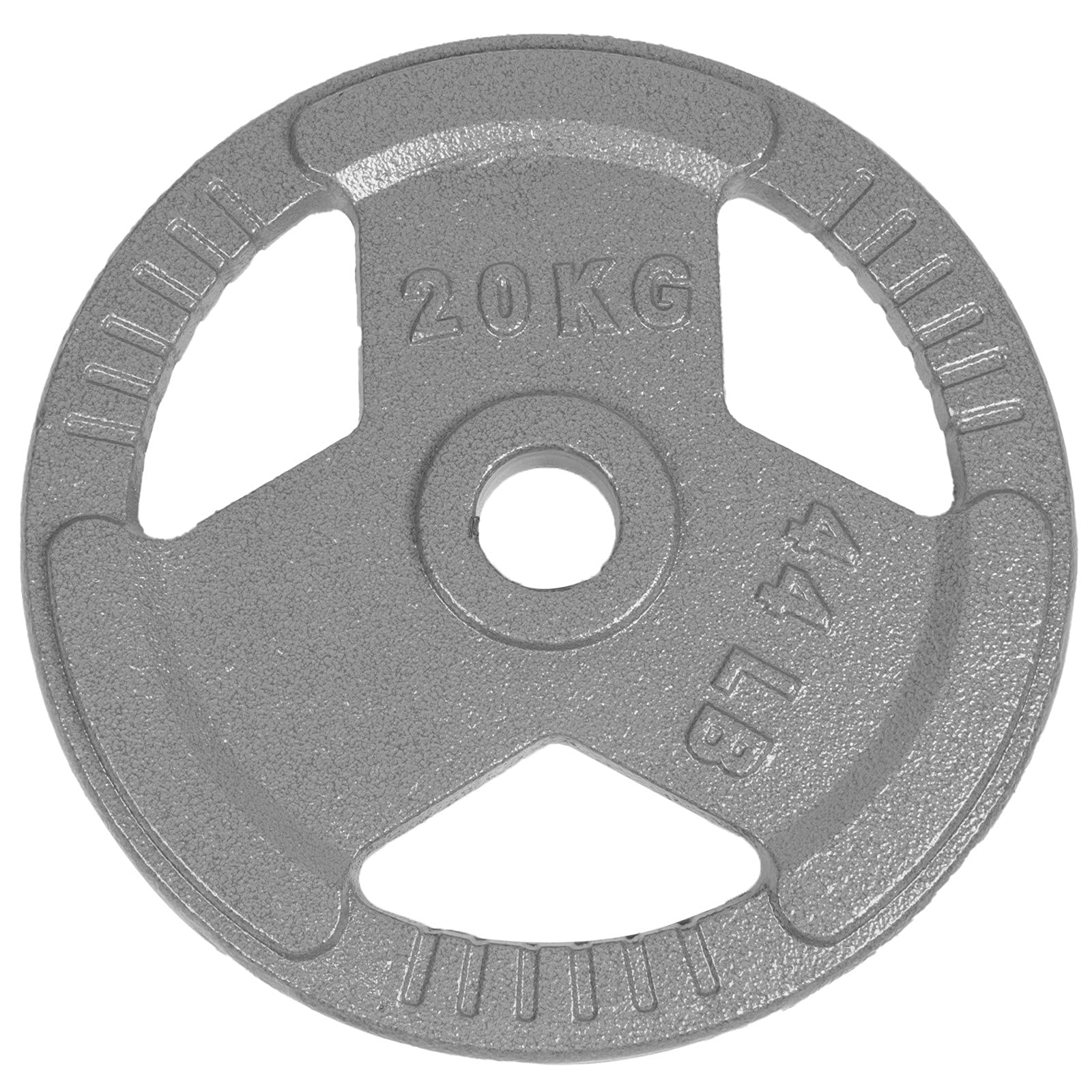 "NA" Olympic Weight Plates-Olympic Grip Plate Bumper Plates for Barbell,Free Weights Plates 2-inch Iron Plate Solid Rubber Coated for Strength Training,Weightlifting,Crossfit (f-44LBS,Single)
