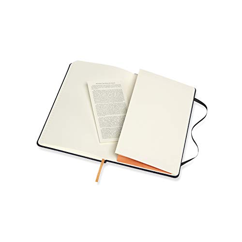 "Moleskine Limited Collection Denim Notebook, Hard Cover, Large (5"" x 8.25"") Ruled/Lined, Prussian Blue, 240 Pages" (LCDNB1QP060)