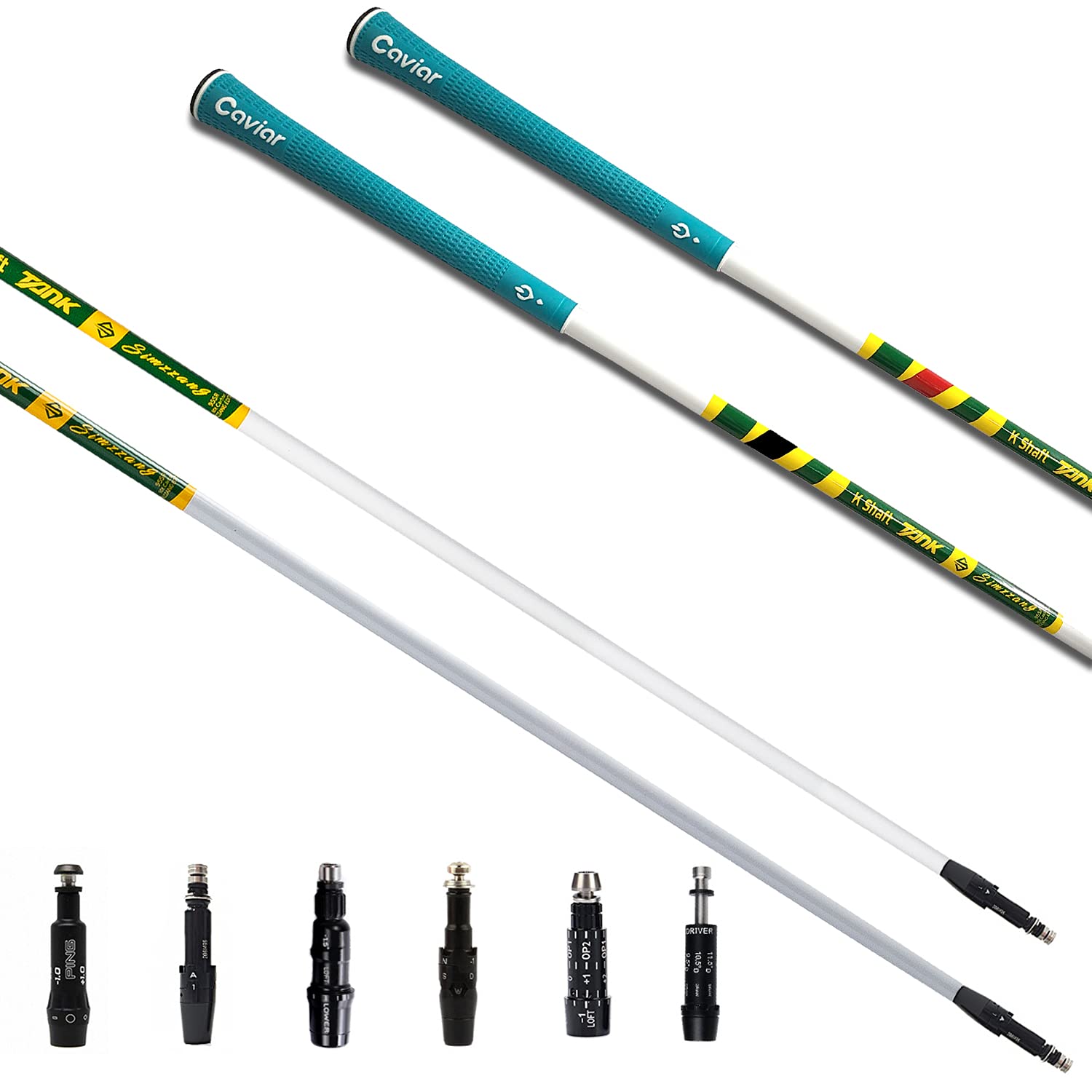 "N/A" 90 Ton Golf Driver Shaft Simzzang Edition, Caviar Grip for Woman 36 / 32g (Caviar Grip for Woman 32g, PING 410,425, 94LX, 44.5 inch, 1, Woman)
