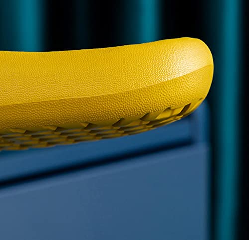 “N/A” Home Step Summer Couple Soft Slippers Thick Bottom Home Non-Slip Bathroom Bath Eva Sandals 36-37 Yellow