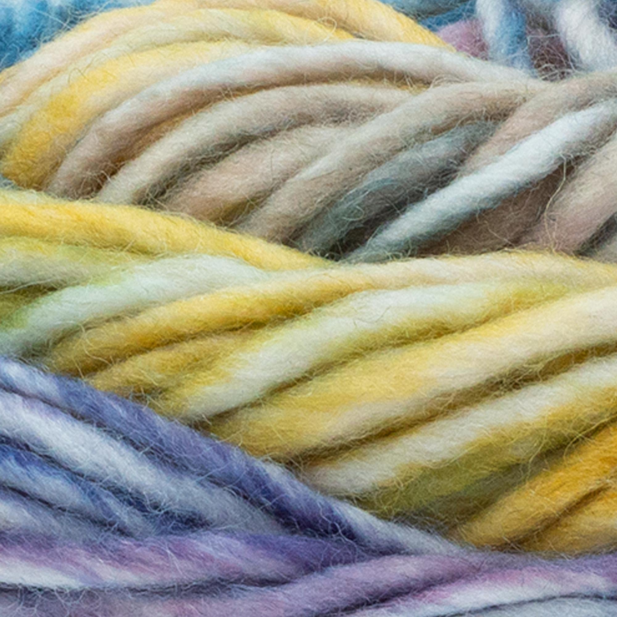 (1 Skein) Lion Brand Yarn Mandala Watercolors Yarn, Wild Pansy