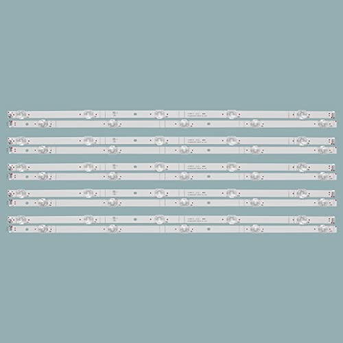 (10pcs) LED Backlight Strips for Sharp Hisense JL.D580A1330-365AS-M_V02 LC-58Q620U LC-58Q7330U LC-58Q7370U 58R6E 58H6550E H58A6100 H58AE6000 H58AE6100 H58AE6100UK HD580S1U02 HD580S1U91 HZ58A55