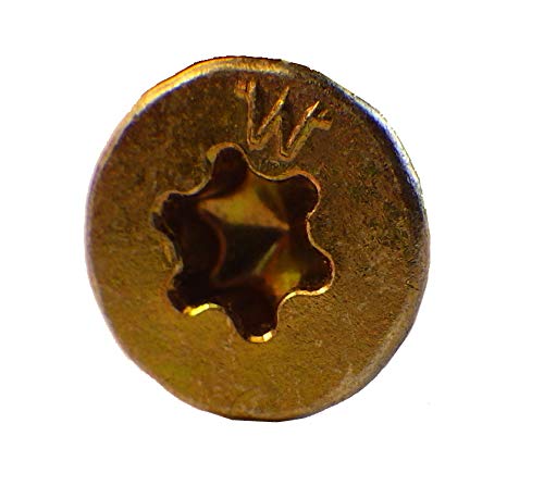 (5 Lb) Big Timber 5YTX92 9 x 2-Inch Gold Star Flat Head Screws Approx. 585