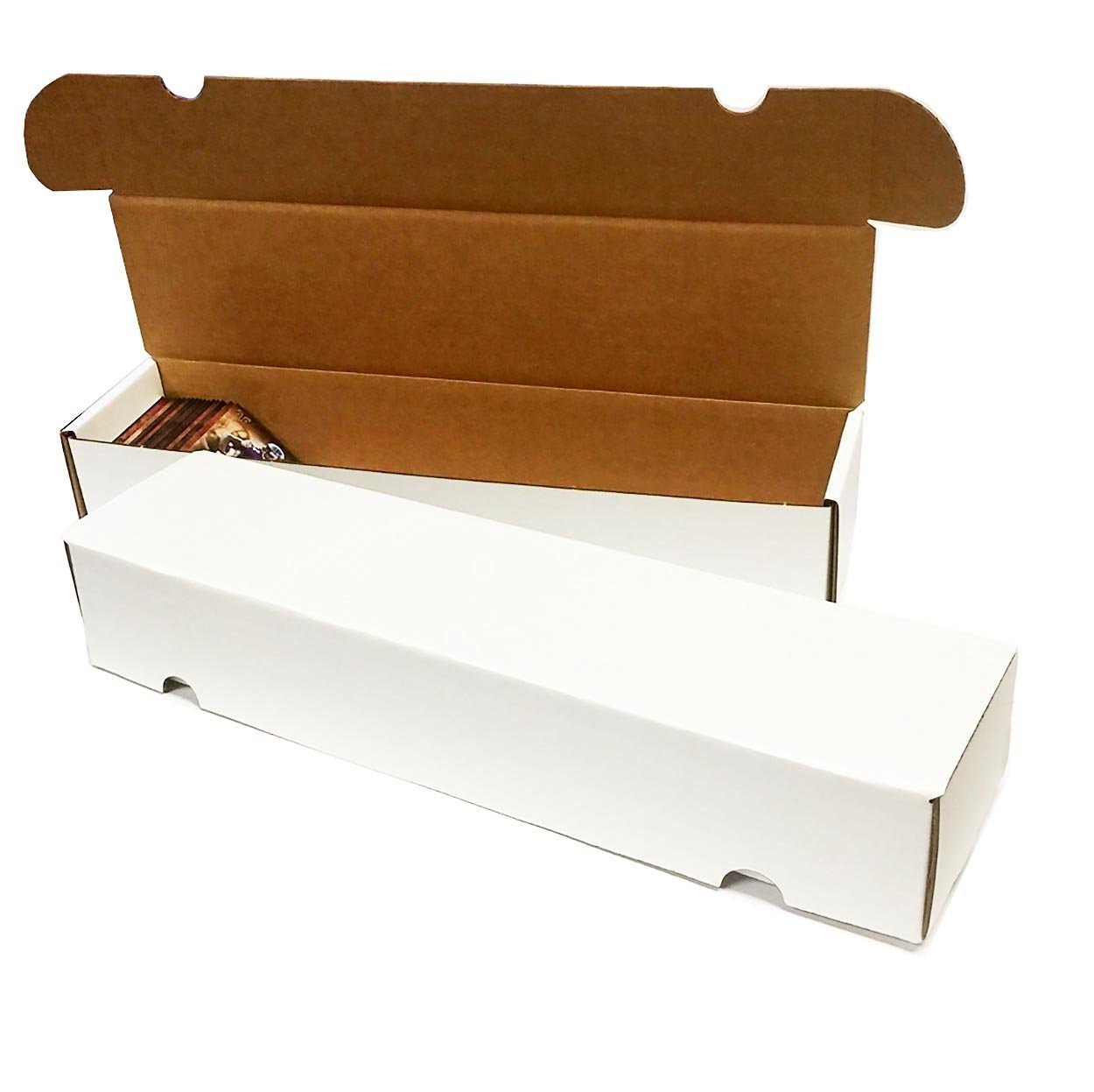 (10) - 660 Count Corrugated Cardboard Storage Boxes by Max Pro for Baseball, Football, Basketball, Hockey, Nascar, Sportscards, Gaming & Trading Cards Collecting Supplies