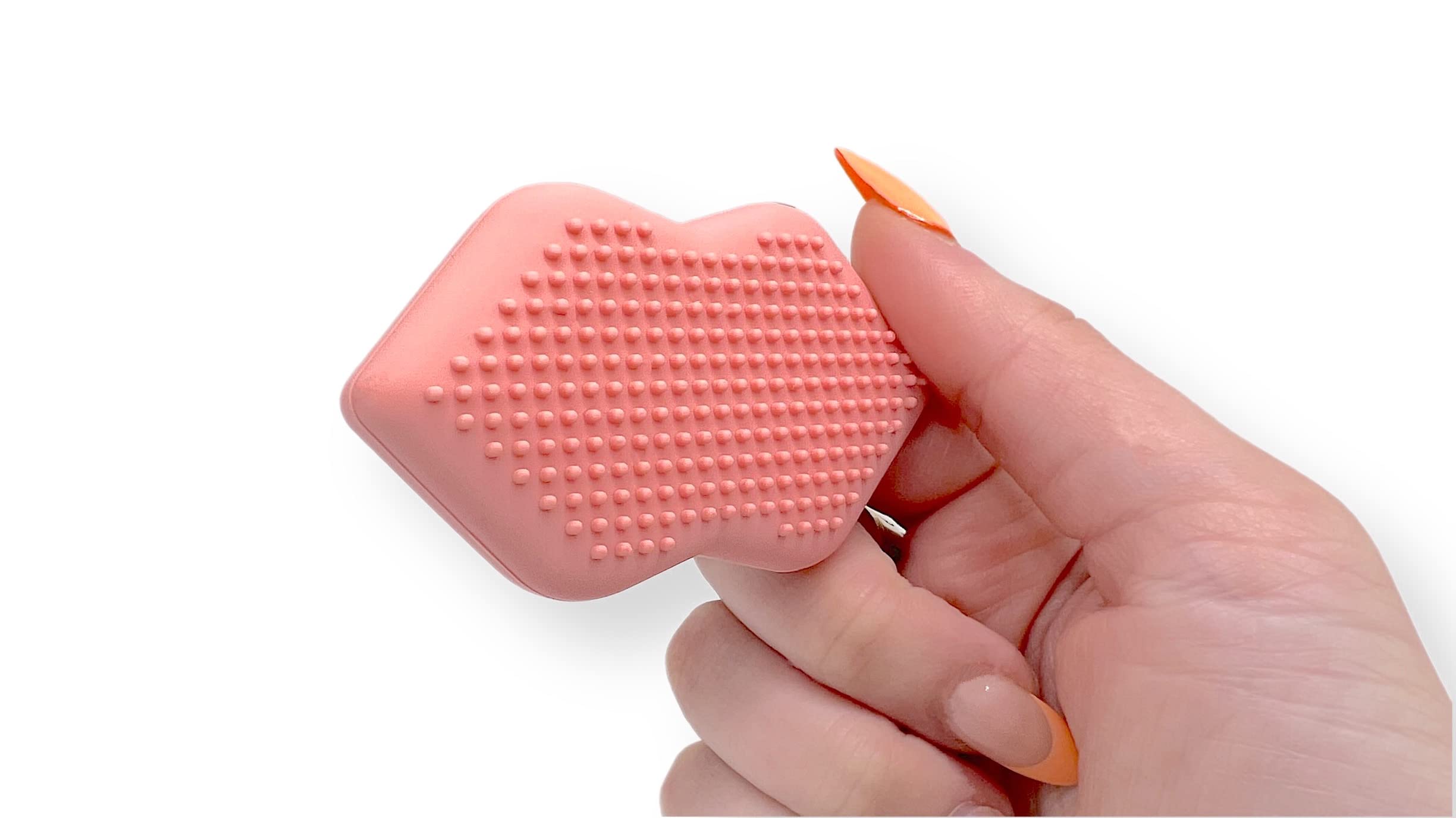 (1 PC) Lip scrubber and exfoliating brush tool, silicone material for men women, smoother and fuller lip appearance