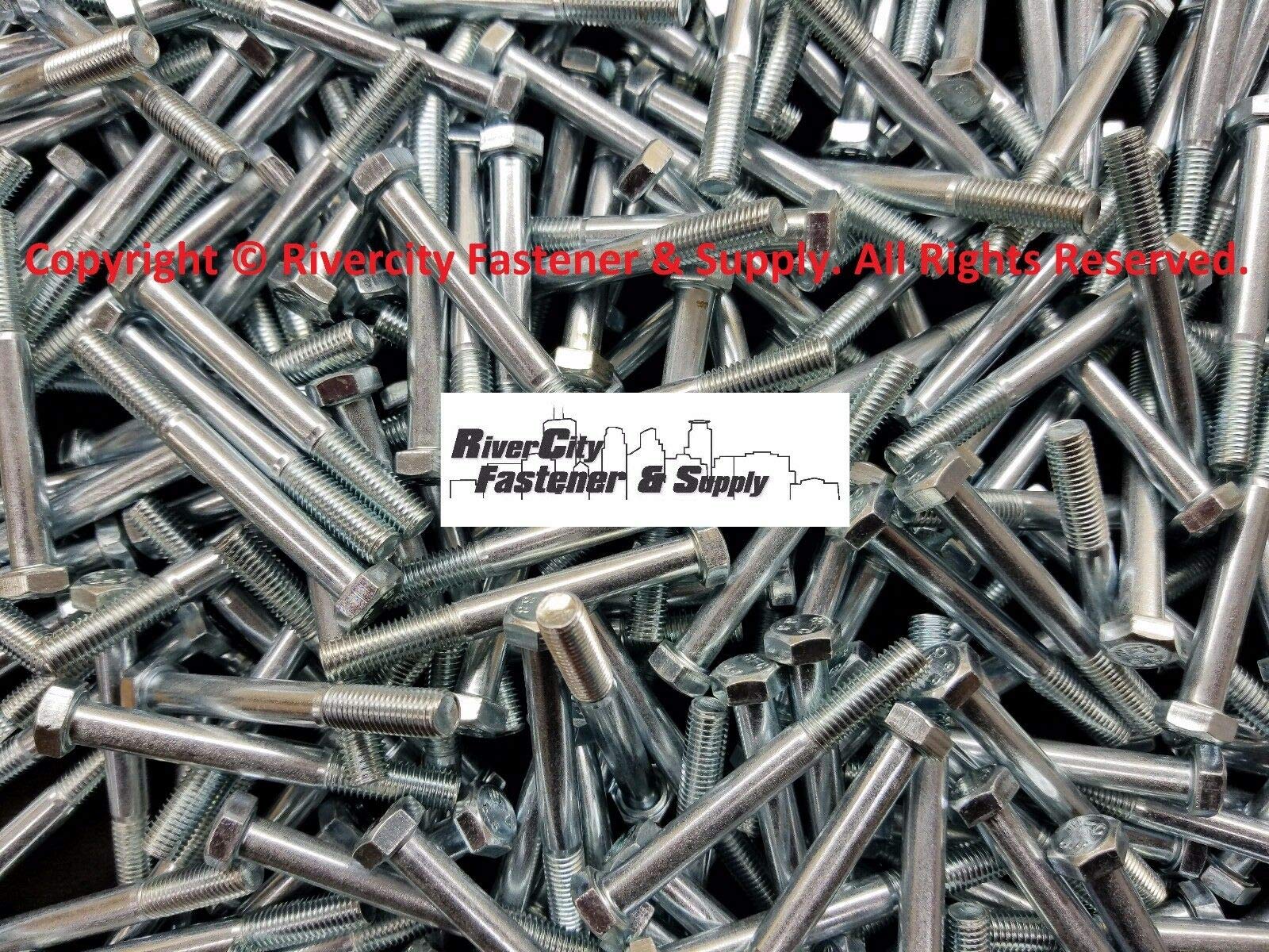 (5) M7-1.0 x 60 or M7x60 or 7mm x 60mm Bolt/Hex Cap Screw Grade 8.8 Zinc