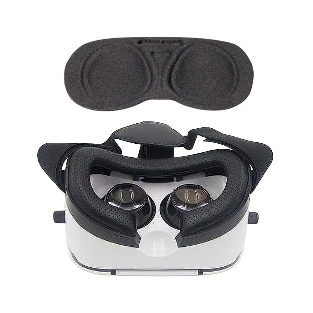 (1 Pack) VR Lens Protective Cover Dust Proof Cover for Oculus Quest 2,anti-scratch Anti-dust Washable Protective Sleeve - Black
