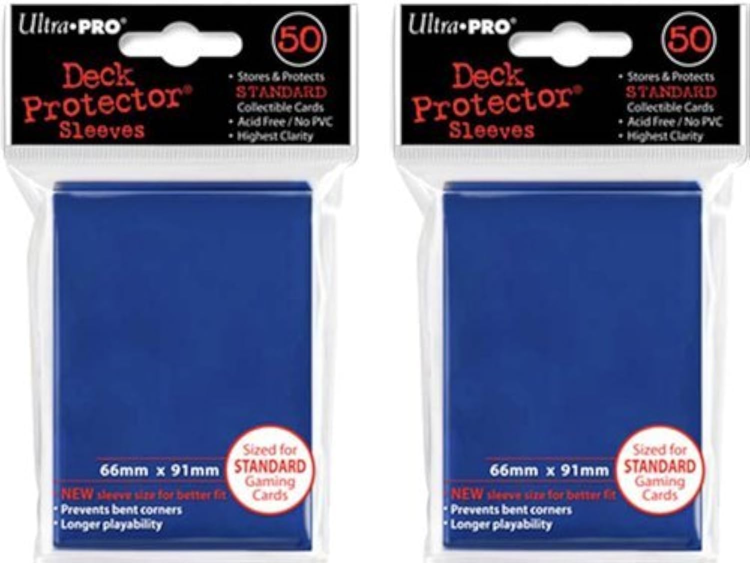 (100x) Ultra PRO Blue Deck Protectors Sleeves Standard MTG Colors