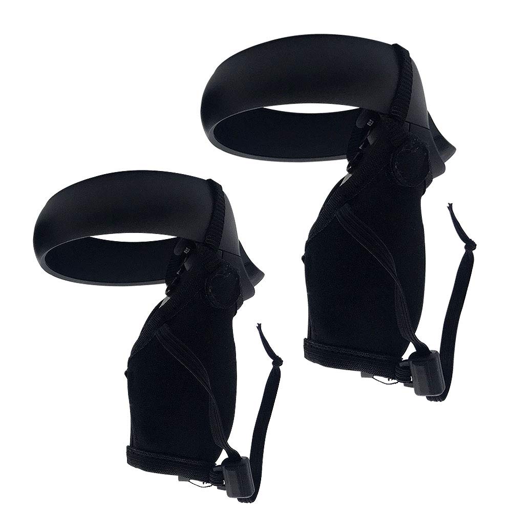 (1 Pair) Orzero Controller Grip Strap Cover Compatible for Quest VR, Rift S, Washable Protective Sleeve VR Gaming Headset Controller