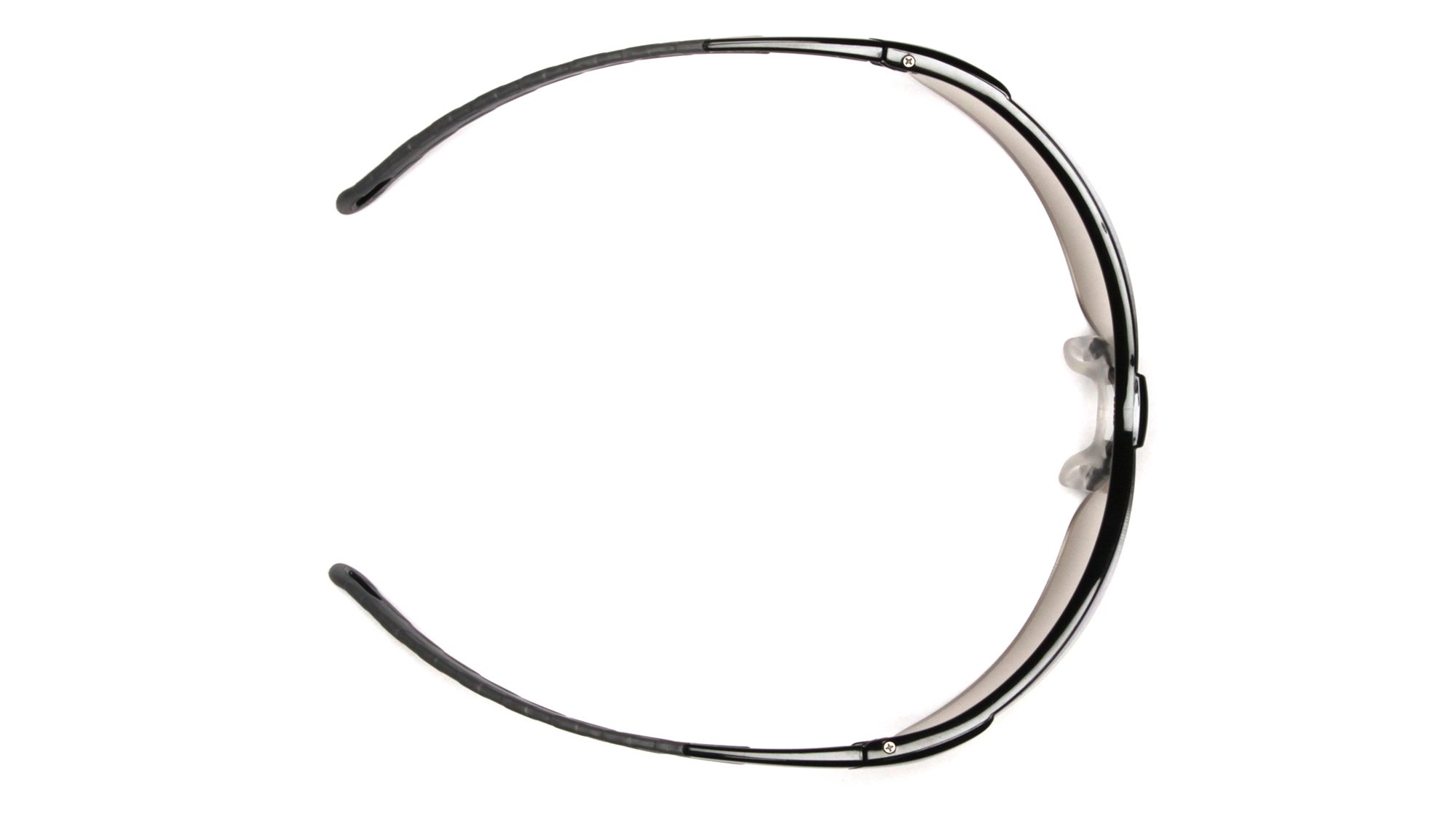 (12 Pair) Pyramex Ever-Lite Glasses Black Frame/Gray Lens (SB8620D)