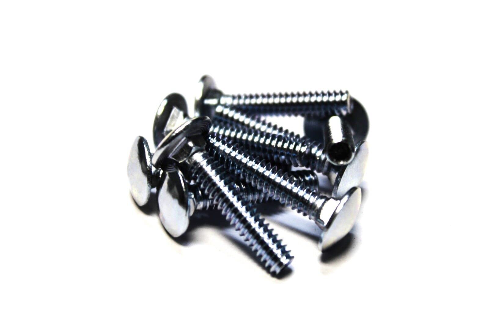 (10 pcs) #10x1" Carriage Bolts - Zinc_ dd