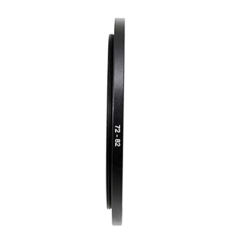 (2 Pcs) 72-82MM Step-Up Ring Adapter, 72mm to 82mm Step Up Filter Ring, 72mm Male 82mm Female Stepping Up Ring for DSLR Camera Lens and ND UV CPL Infrared Filters