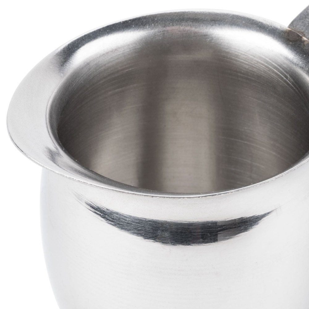 (2 Pack) 5-Ounce Stainless Steel Bell Creamer, 150 ml. Bell-Shaped Serving Cream Pitcher