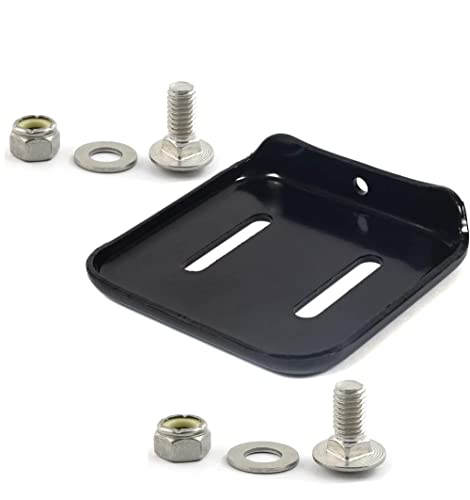 (2 pcs) Skid Shoe 309016E701MA with Hardware for Briggs & Stratton Craftsman Murray Sears