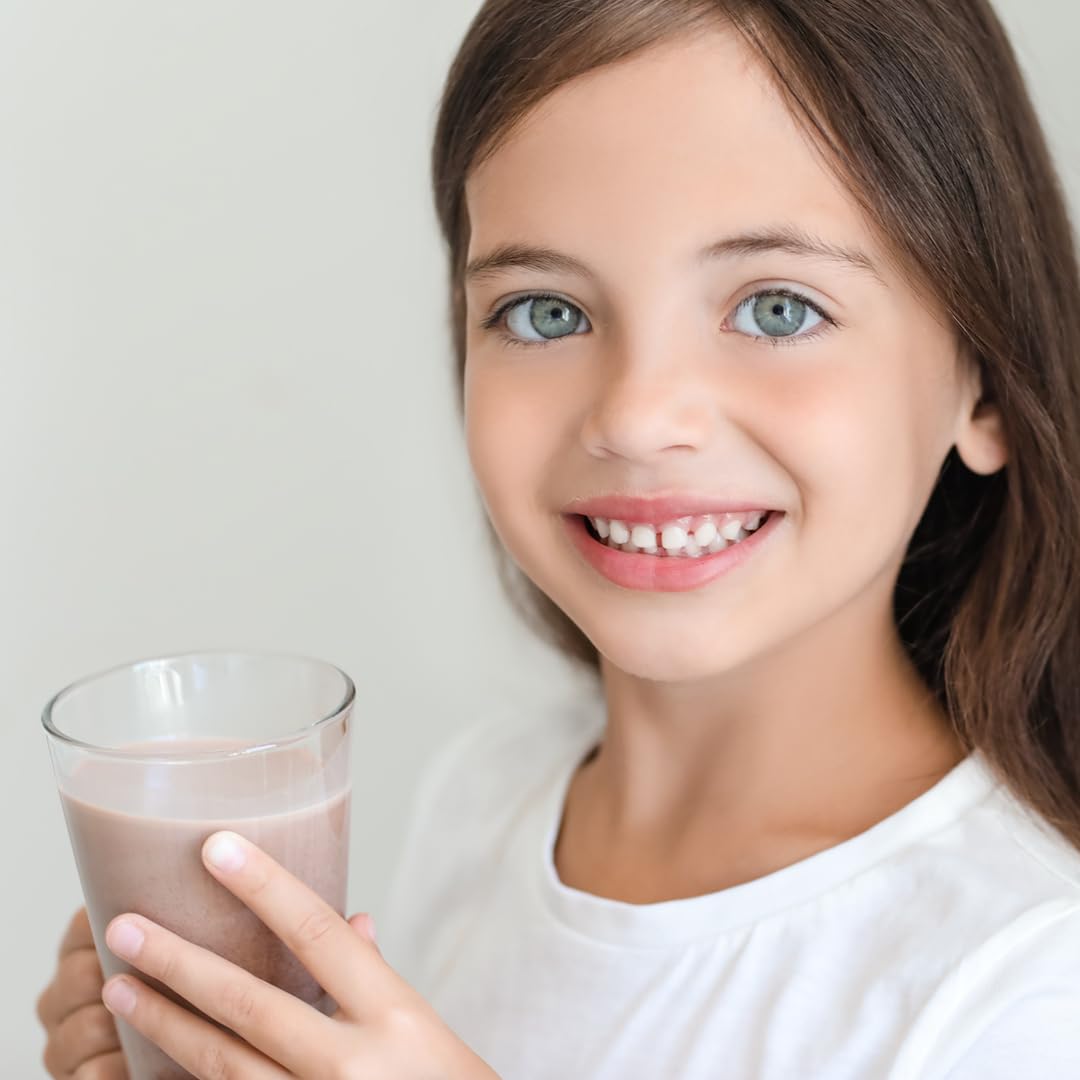 (2 Pack) Else Nutrition Kids Organic complete nutrition Shake Powder, Plant-Based, Less Sugar, Clean, Complete Childrensā Nutritional Drink Mix, Whey-free, Soy-free, Dairy-Free, 16 oz, Chocolate and Vanilla