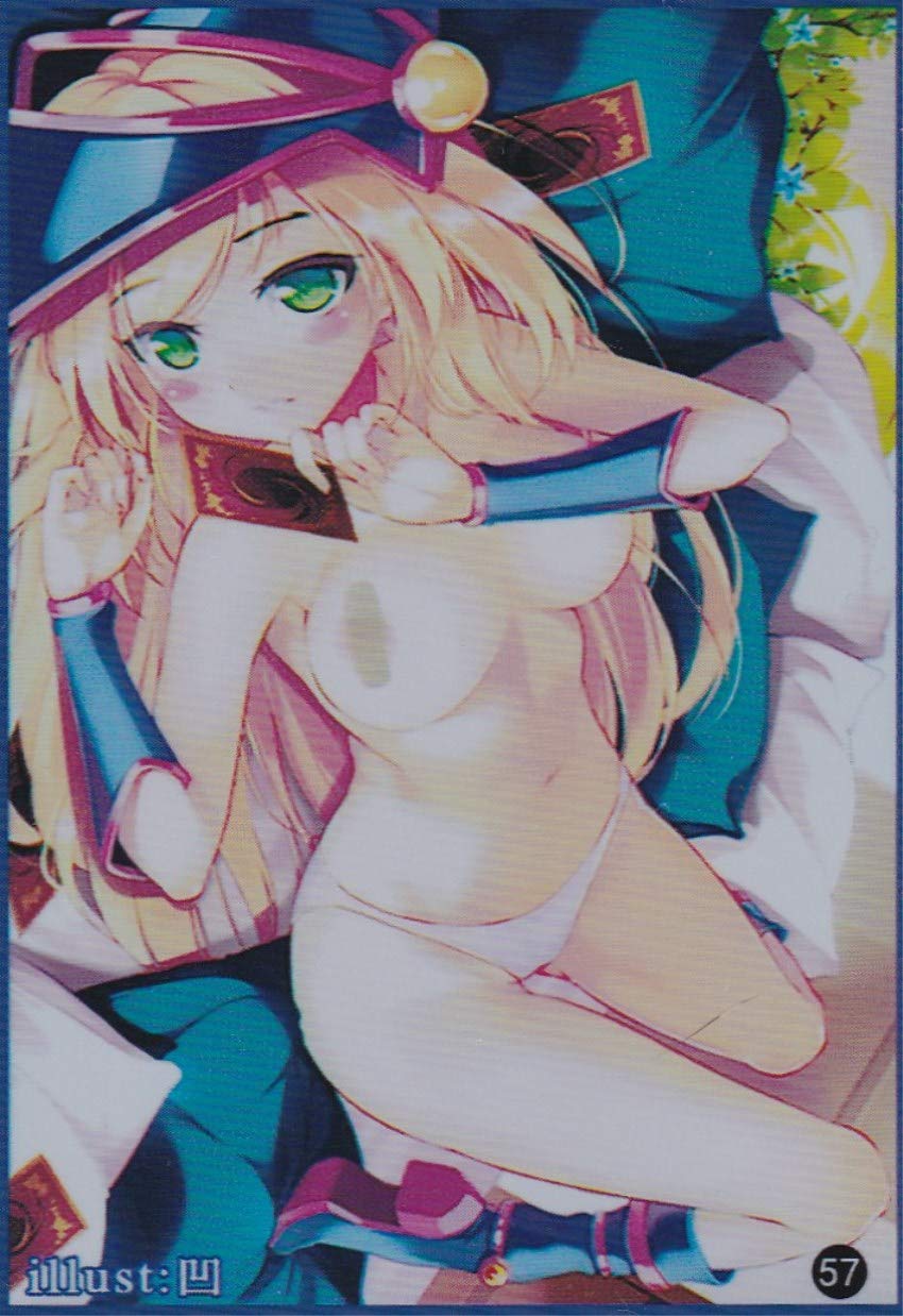 (100) YuGiOh Standard Size Sleeve Dark Magician Girl Card Sleeves 100 Pieces #57