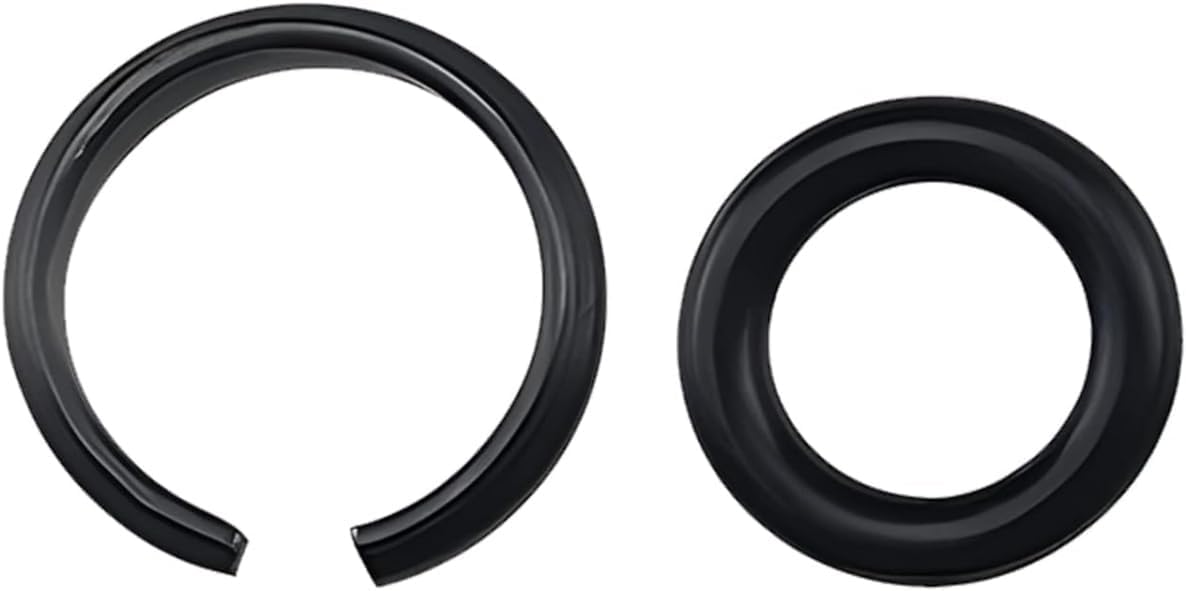 (10 Sets) 3/8" Impact Wrench Retaining Rings Clip with O-Ring, Compatible with Milwaukee Electric/Pneumatic Impact Cordless Wrench, Retainer Ring Anvil Install Tool Included
