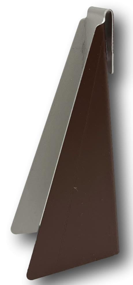 (25 Pack) K-TEC Brown Gutter Wedge for 5 Inch K-Style Gutters- Use to Level Your Gutters When Fascia is at an Angle for 3/12 Through 5/12 Roof Pitch. For Steeper Wedges Visit Our Amazon Store