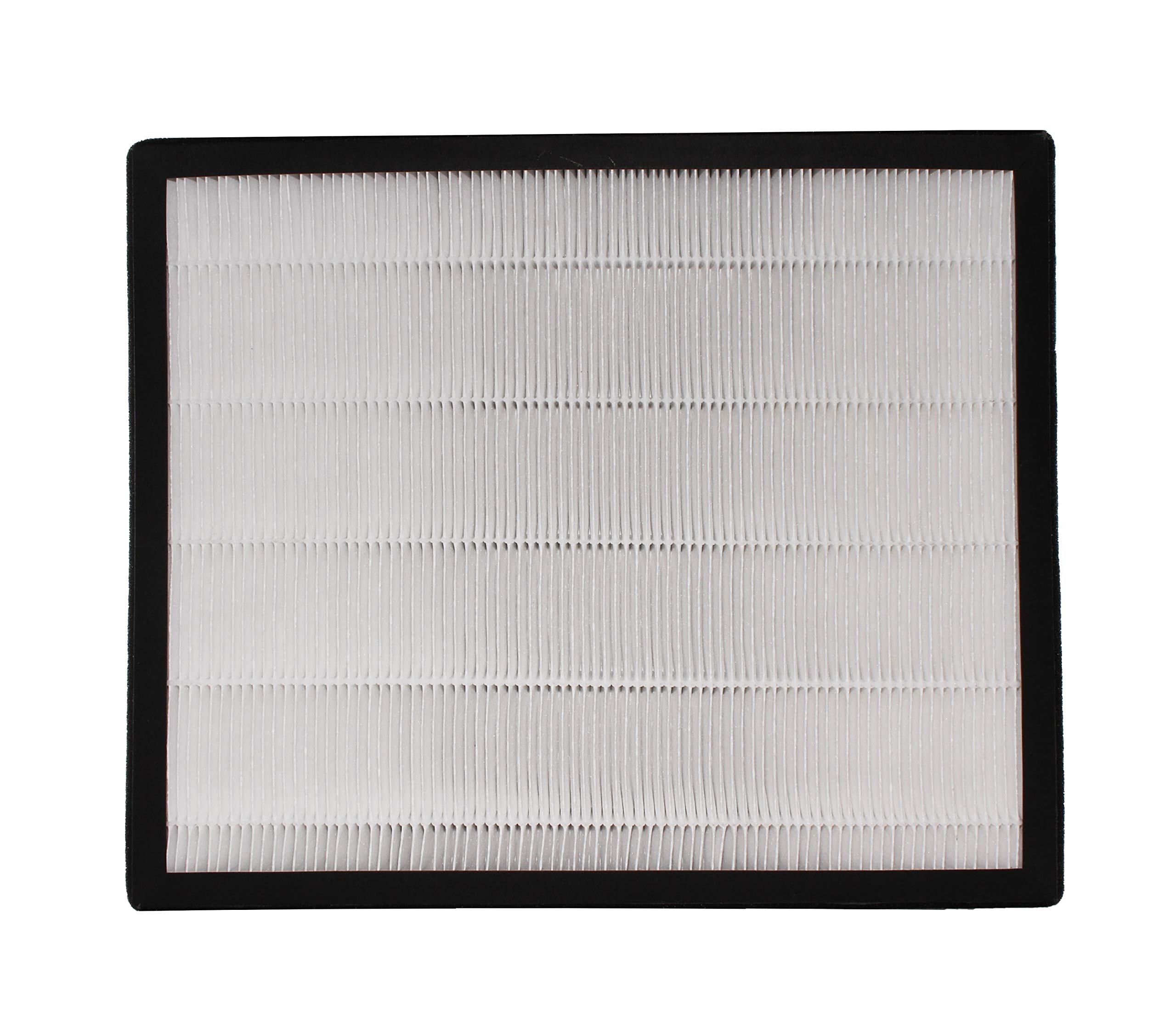 (2-Pack) 2-in-1 True HEPA Air Cleaner Filter Replacement Carbon Combination for Heaven Fresh HF 380 XJ-3800 Air Cleaner by LifeSupplyUSA