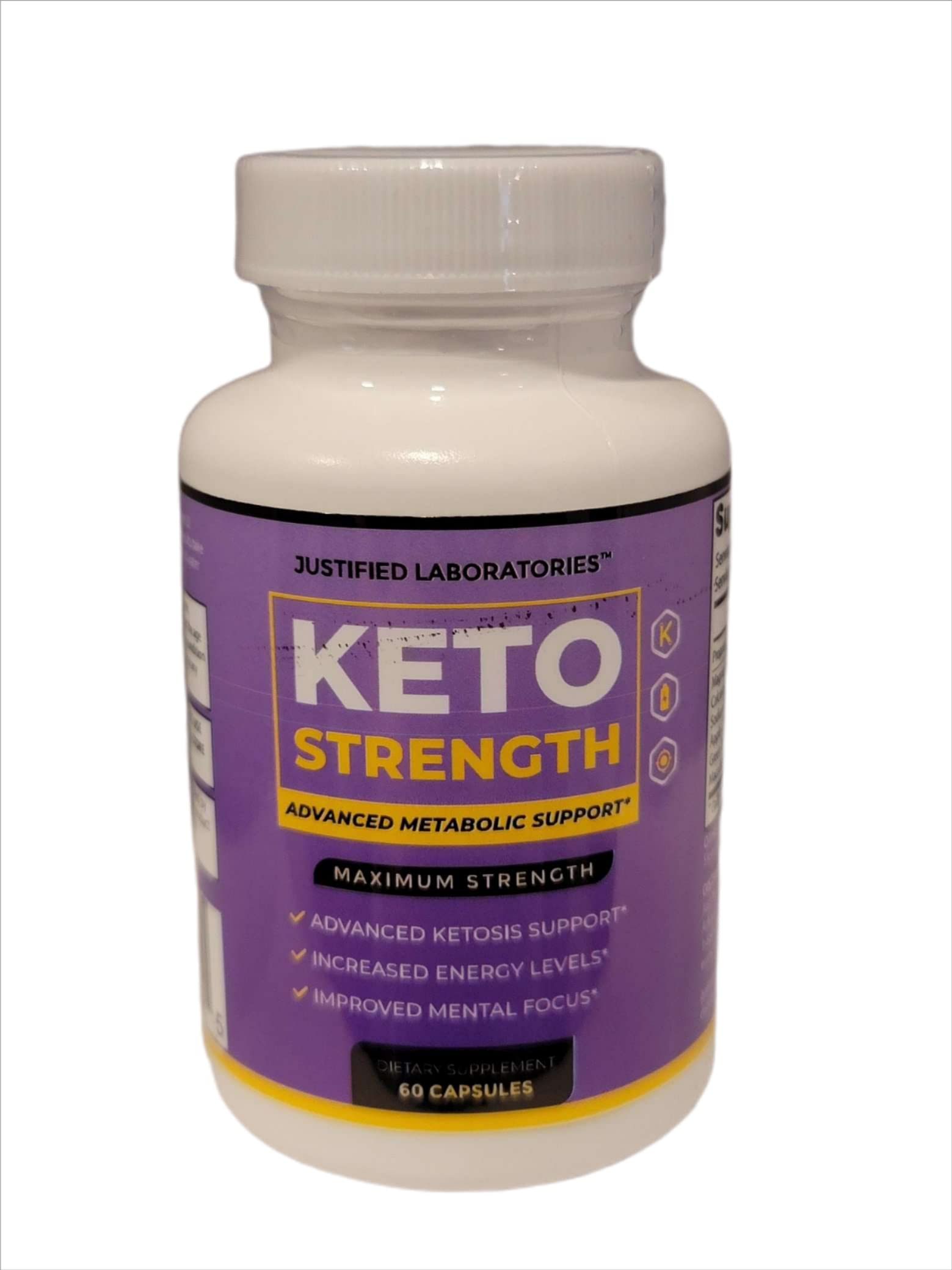 (2 Pack) Keto Strength Pills Includes Apple Cider Vinegar goBHB Strong Exogenous Ketones Advanced Ketogenic Supplement Ketosis Support for Men Women 120 Capsules