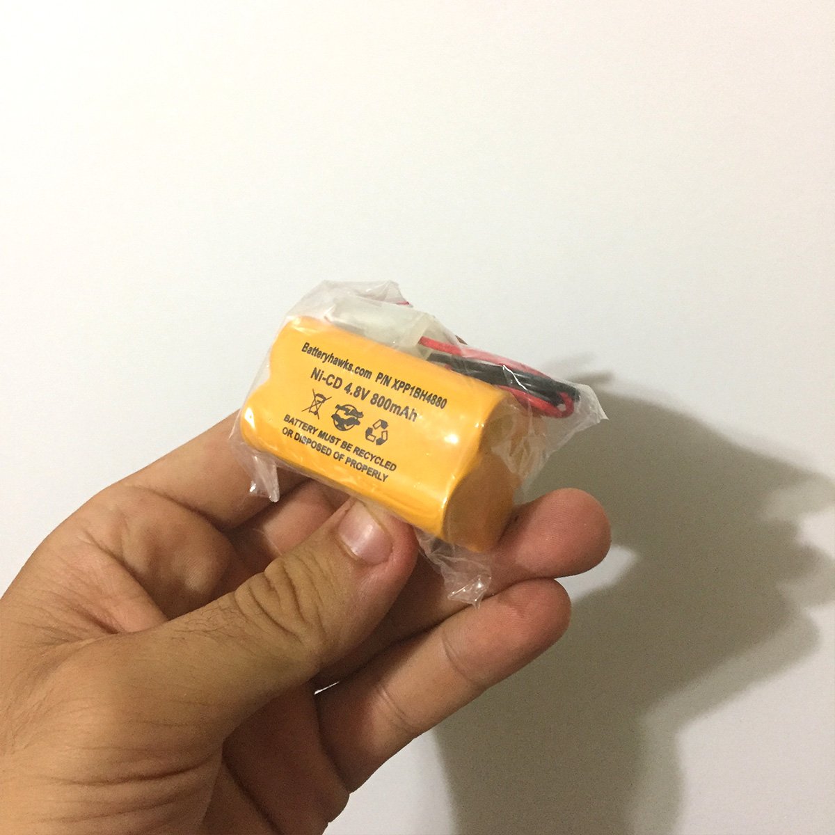 (5 Pack) Prescolite EDCNRB 4.8v Exit Sign Emergency Light Battery Pack Replacement Energizer N20AE015A Ni-CD AA 800mAh CUSTOM-222 NIC0905 OSA146
