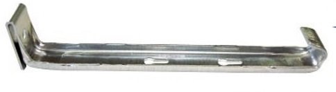 (100) 6" Ultra Hanger with Clip for K-Style Gutters. Made with Heavy 0.060" Aluminum.