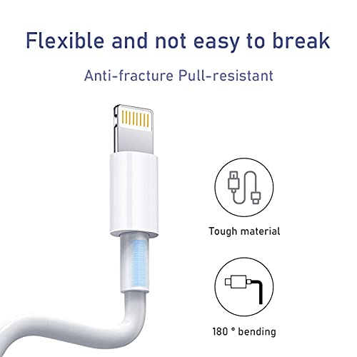 (2 Pack)[Apple MFi Certified] 2 in 1 Dual Lightning Adapter & Splitter for iPhone,Dongle Headphones Adapter Aux Cord 4 in 1 Music+Charge+Call+Volume Control Compatible for iPhone12/11/11 Pro/XS/XR /8