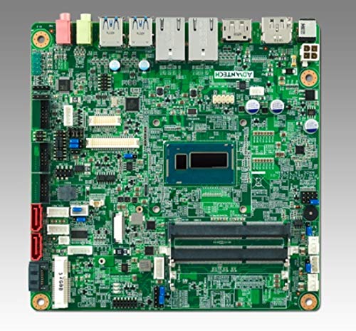 (DMC Taiwan) 4th Gen Intel® Core™ i5-5350U/ Celeron 3755U Mini-ITX with LVDS(eDP)/DP(HDMI)/DP, 2 COM, 4 USB 3.0, 2 USB 2.0, miniPCIE, and Dual GbE LAN
