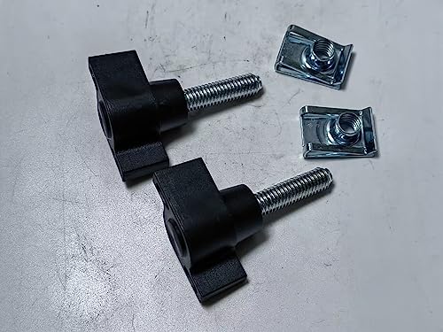 (2set) N101533 Miter Saw Knob Fits DeWalt Miter Saw DW703, DW706, DW708, DW712, DW715, DW716, DW717, DW718 Crown Moulding Stop,Knob Specification M8*30