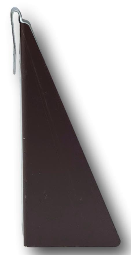 (25 Pack) K-TEC Brown Gutter Wedge for 5 Inch K-Style Gutters- Use to Level Your Gutters When Fascia is at an Angle for 3/12 Through 5/12 Roof Pitch. For Steeper Wedges Visit Our Amazon Store