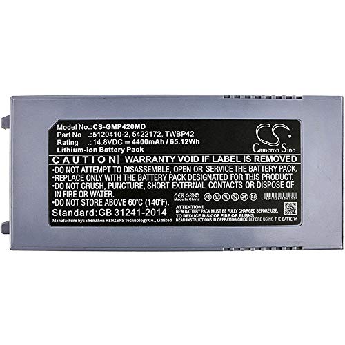 (14.8V Li-ion) Battery for Echographe Logic-E, Echographe Logiq I, Echographe Vivid E, Logiq E, Logiq I, Ultrasound Machines, Vivid e, Vivid E Ultrasound