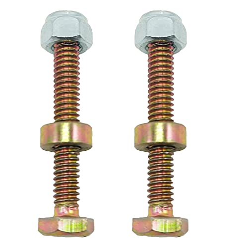 (2pk) 500026MA Snow Thrower Shear Pins Bolts & Nuts and Spacers fits Murray 500026 1501216ma 301172