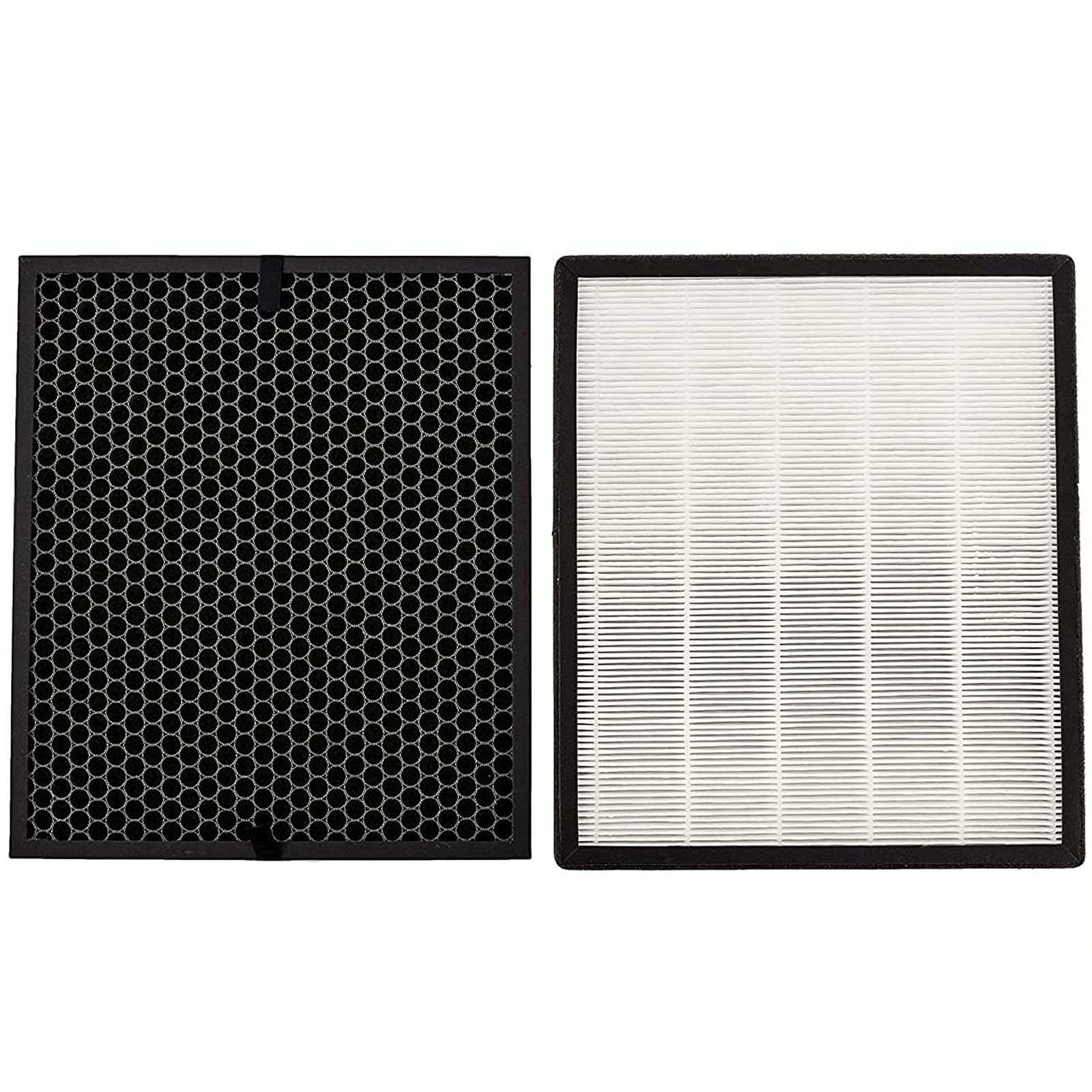 (2-Pack) True HEPA Air Cleaner Filter Replacement Set + Activated Carbon Pre-Filter Compatible with Levoit Air Cleaner LV-PUR131, LV-PUR131-RF by LifeSupplyUSA