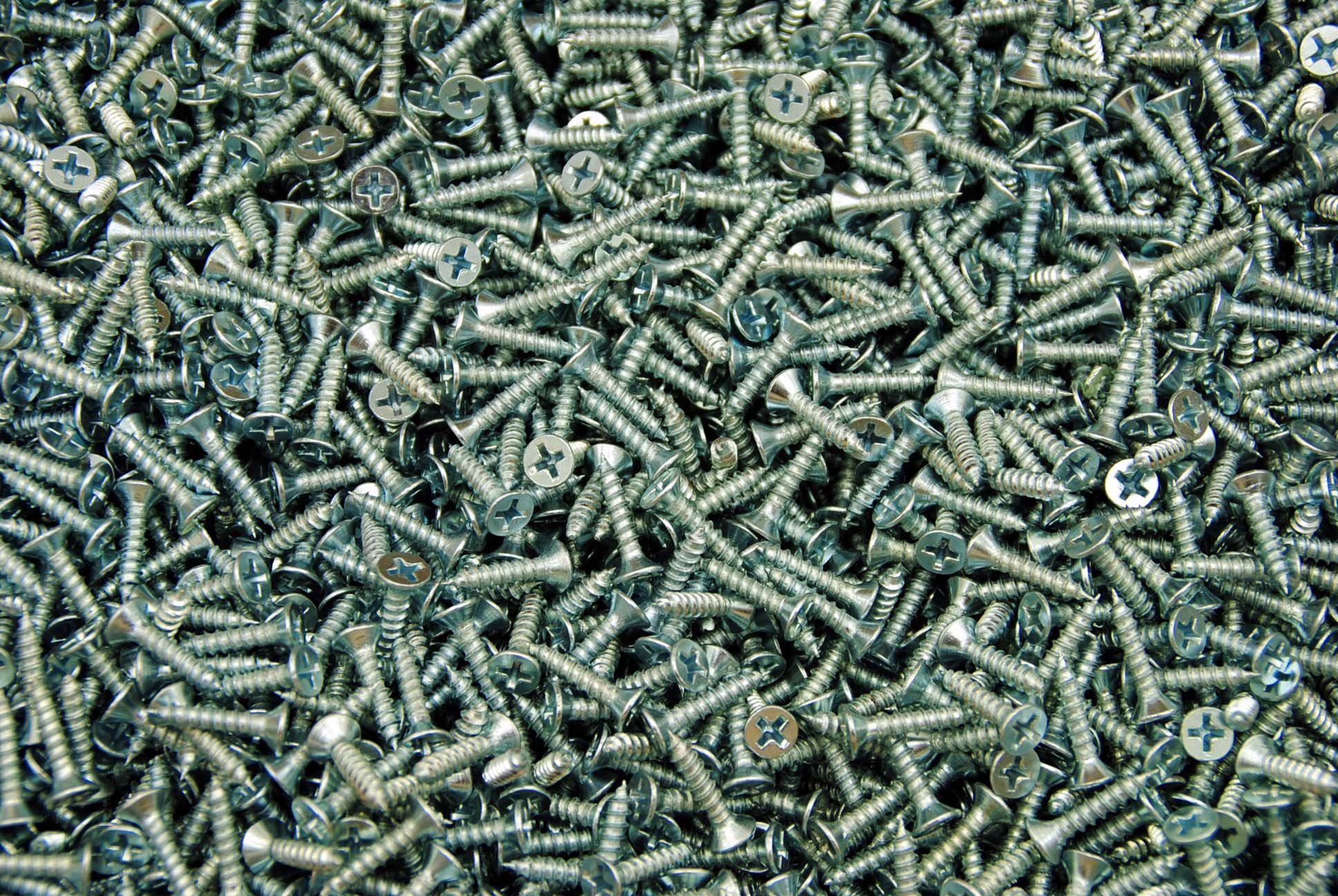 (2000) Phillips Flat Head #8 x 3/4" Wood Screw Zinc Plated