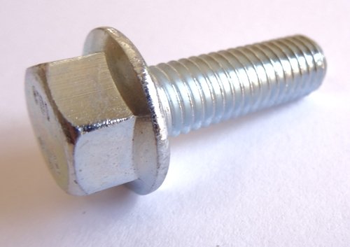 (25) M8-1.25 x 25mm JIS Hex Head Flange Bolt - Small Head, Class 10.9 Zinc
