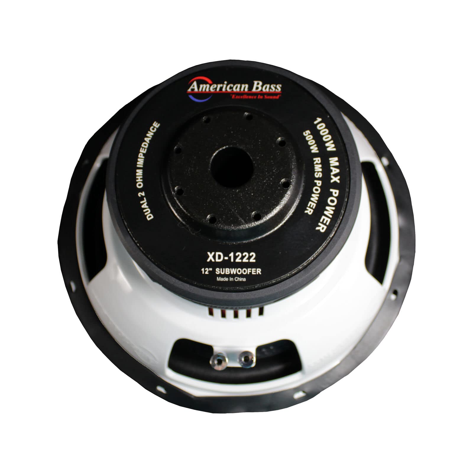 (2) American Bass XD-1222 1000w 12" Car Audio Subwoofers Subs w/ 120 Oz Magnets