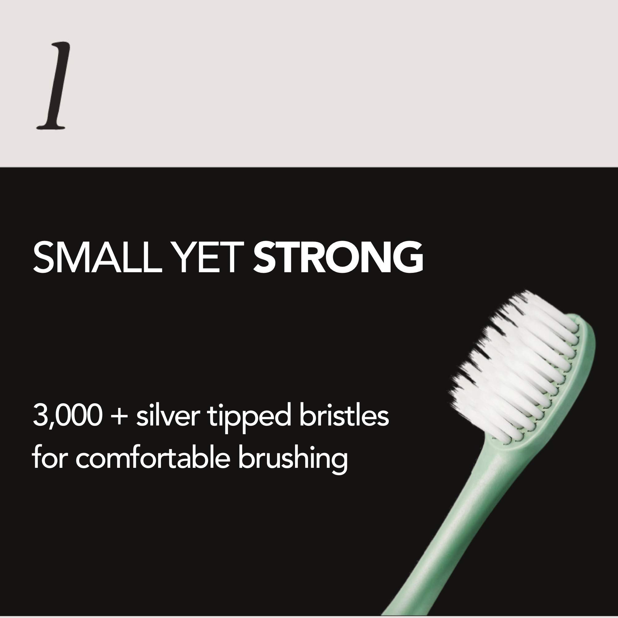 [Kent] Royal Smile Gentle Action Ultra Soft Eco Friendly BPA Free Toothbrush for Sensitive Teeth, Gums for Adults & Teens - 8PCS