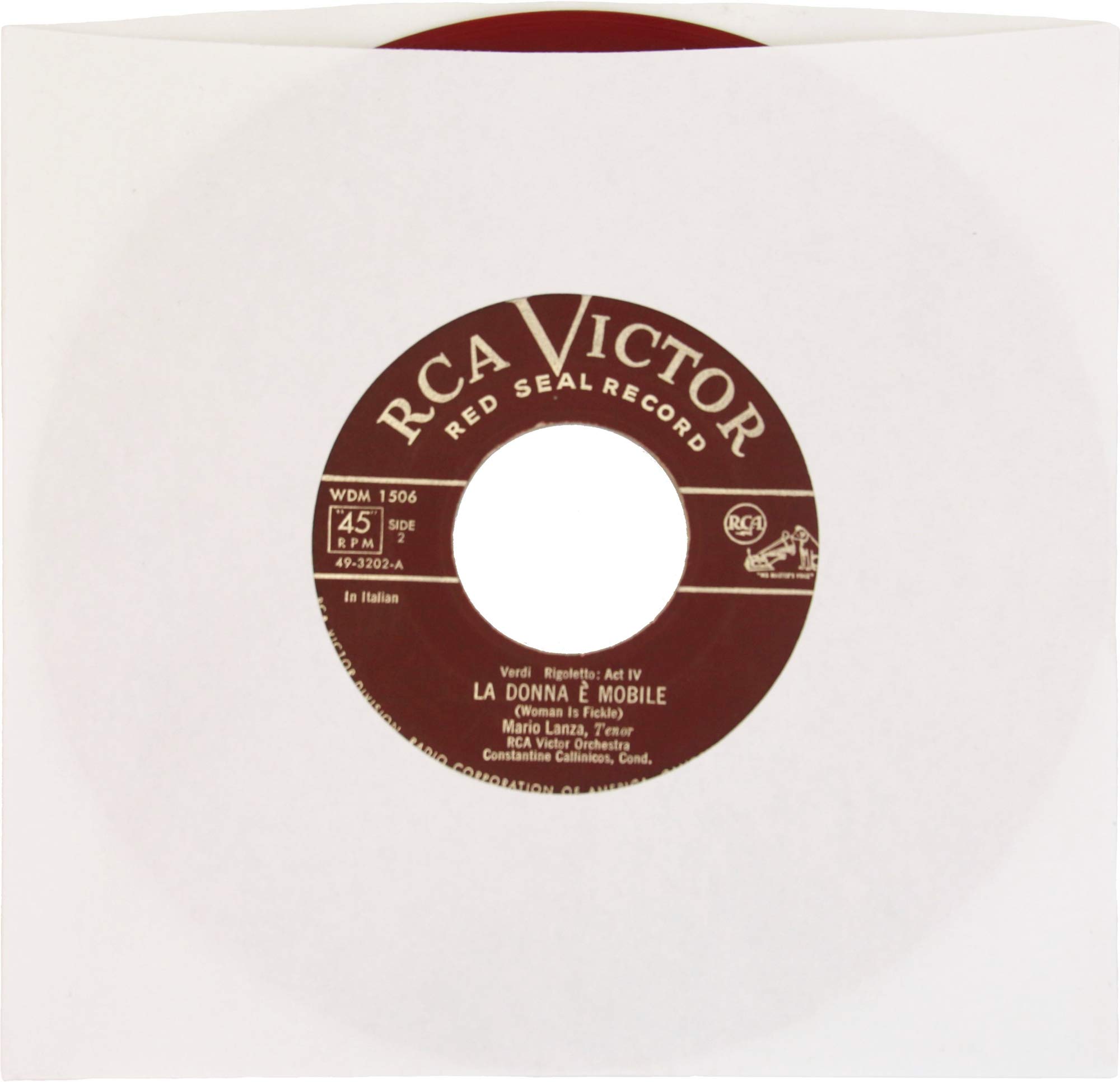 (25) Archival Quality Acid-Free Heavyweight Paper Inner Sleeves for 7" Vinyl Records #07IW