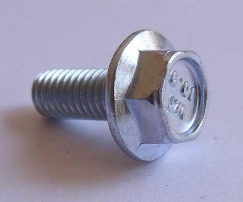 (25) M5-0.8 x 12mm JIS Hex Head Flange Bolt - Small Head, Class 10.9 Zinc
